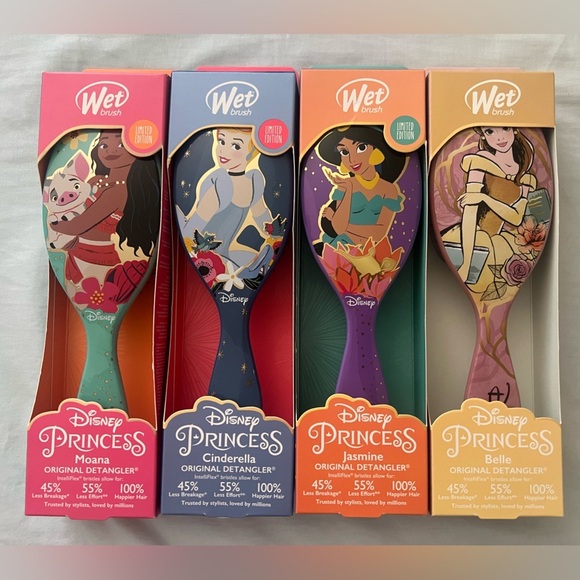 wet brush | Accessories | Disney Princess Wet Brush Nwt Choose Your ...